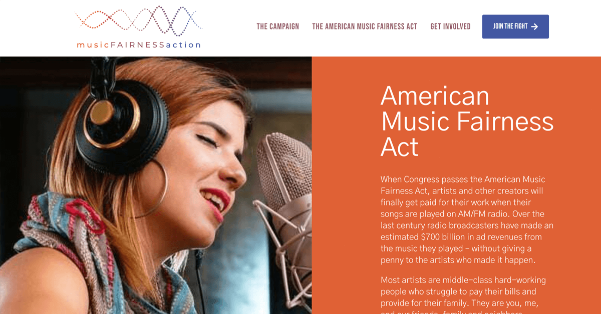 Support the American Music Fairness Act!